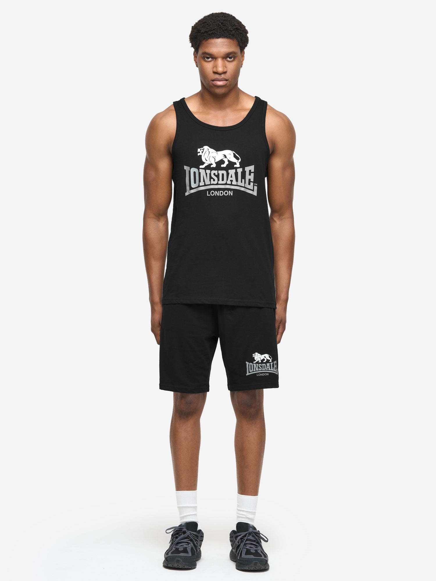 POLMOOD - Set Singlet & Shorts für Streetwear & Alltag